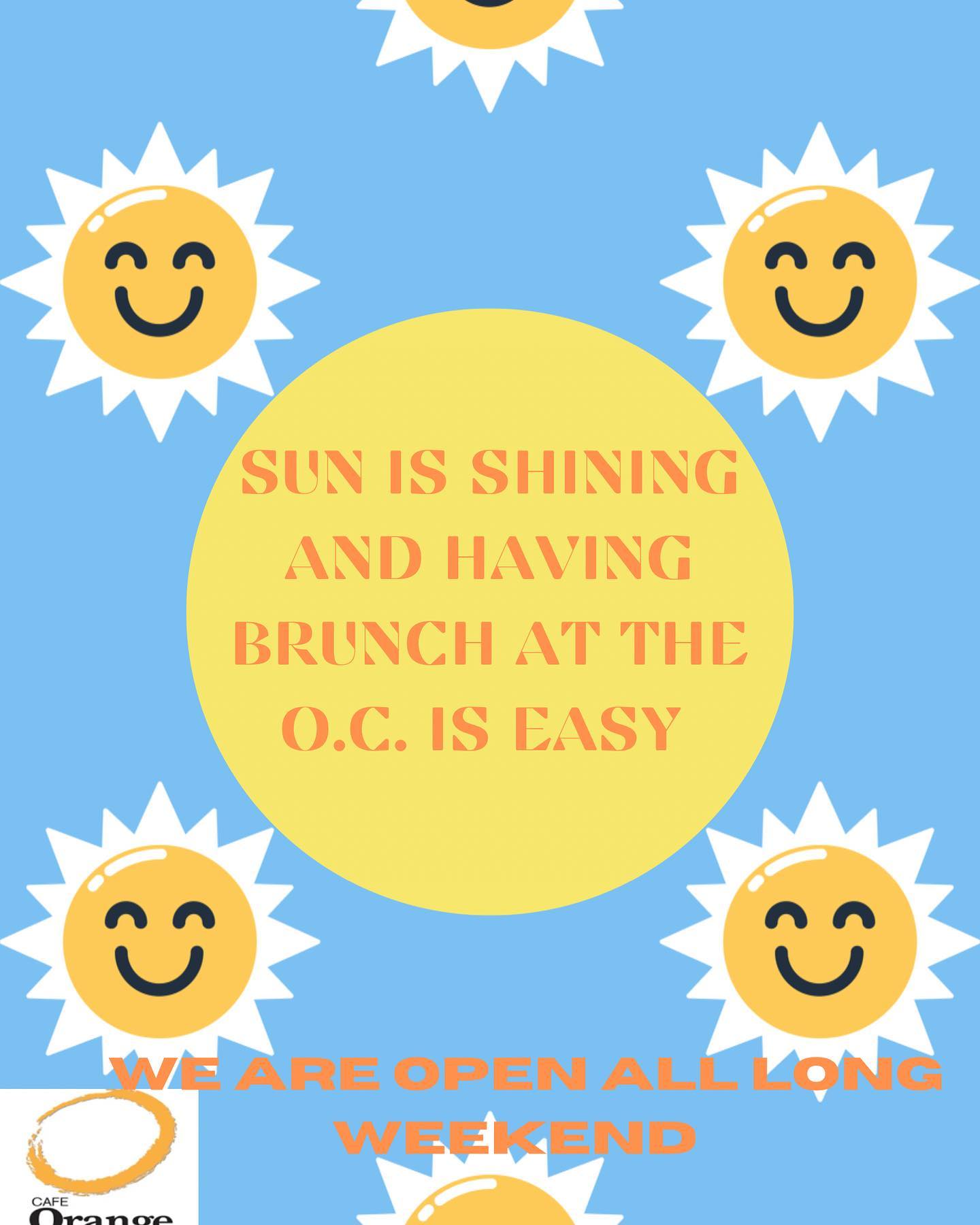 Victoria Day Weekend – Café Orange